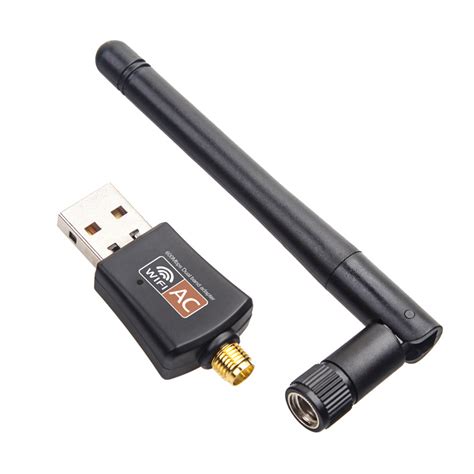 WiFi Wireless Network Card Internet Adapter USB Dongle 600Mbps With