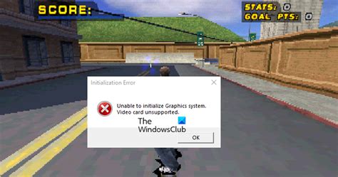 Fix Unable To Initialize The Graphics System Error On Pc