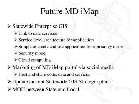 PPT Maryland Spatial Data Infrastructure And MD IMap PowerPoint Presentation ID