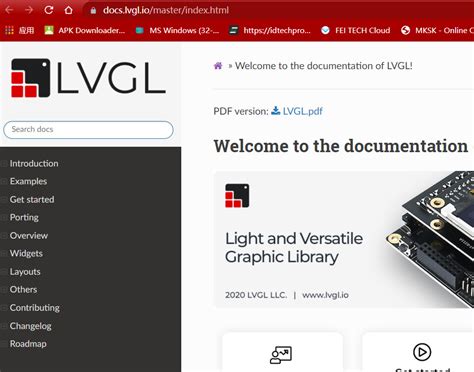 How To Find Docs For Different Version How To LVGL Forum