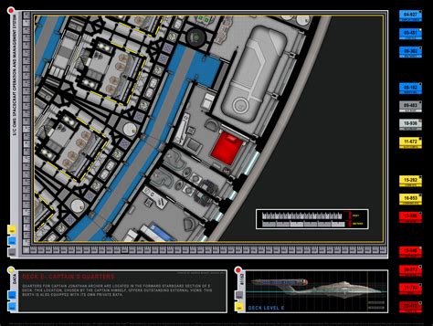 Star Trek Blueprints Enterprise Nx 01 Deck Plans