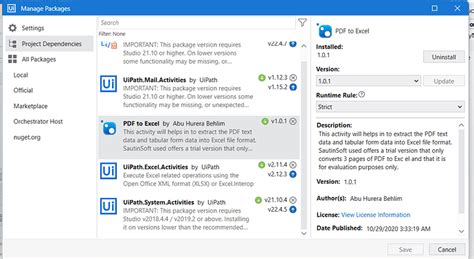 pdf to excel automation starter uipath community forum