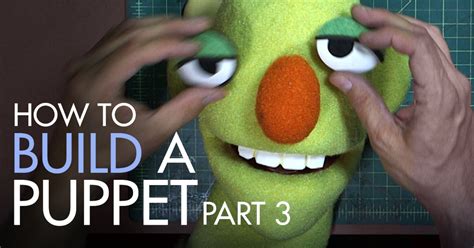 How To Build A Hand Rod Puppet Part Adding Character Stan Winston Babe Of Character Arts