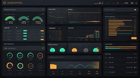 Premium Photo Modern Dashboard Analytics Interface
