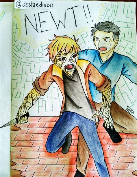 Maze Runner Newt Fanart