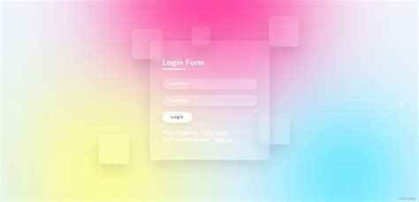 css 动态炫彩登录页面（附源码） 动态css登录页面 csdn博客
