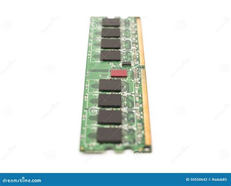 RAM Computer Memory Chip Module Stock Photo Image Of Data Closeup