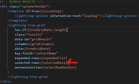 Checkbox Lwc Select Rows Attribute Wont Update For Tree Grid Stack