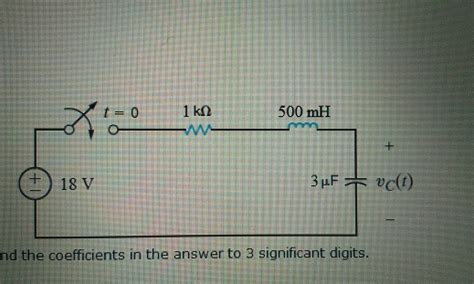 Solved Find Vc T For T In The Circuit In The Chegg Com