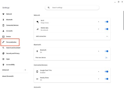 How To Use Personalization Hub To Customize Your Chromebook Android