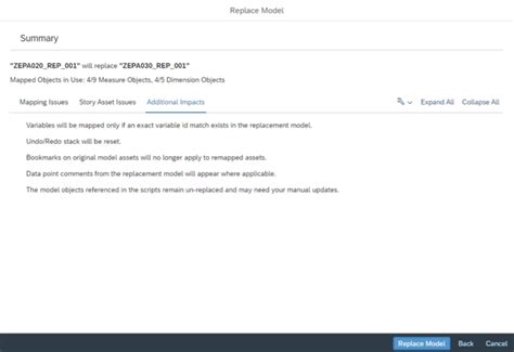 Replace Model Feature In SAP Analytics Cloud With SAP BW Live Model ZPARTNER GmbH