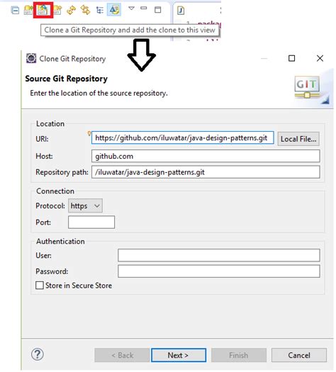 How To Import A Github Hosted Project As A Java Project In Eclipse Stack Overflow