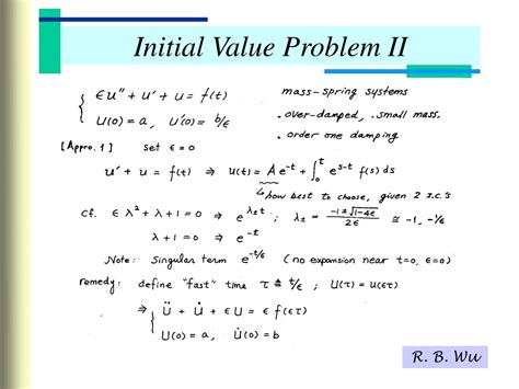 Ppt Singular Perturbation Theory Powerpoint Presentation Free