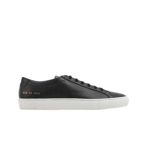 커먼 프로젝트 오리지날 아킬레스 로우 블랙 화이트 Common Projects Kream