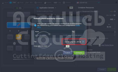 migrate laravel site to the accuweb cloud dashboard