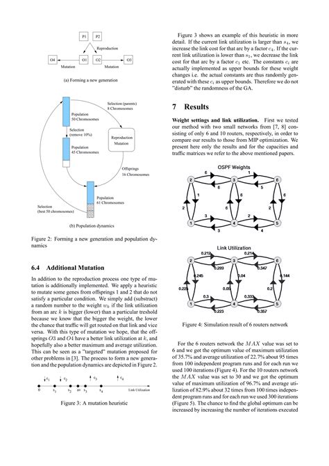An Alternative Genetic Algorithm To Optimize Ospf Weights Pdf Computer Networking Computing