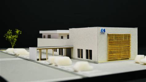 クリニックの建築模型 お知らせ 湖南整形外科こやまクリニック