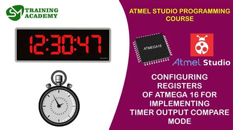 REGISTER CONFIGURATION FOR TIMER OUTPUT COMPARE MODE ATMEL STUDIO