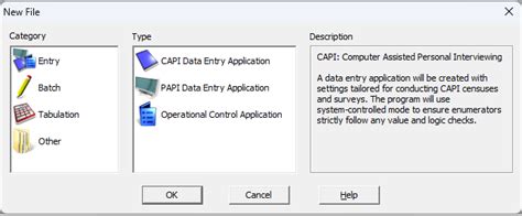 Create A Cspro Application Cspro Users Guide