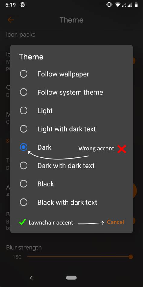 Bug Accent Color Not Applied On Listboxes · Issue 1525 · Lawnchairlauncherlawnchair · Github
