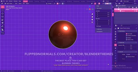 Blender Themes 0009 Flippednormals