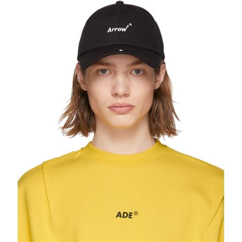 ader error black arrow cap in 1 black modesens ader error ader
