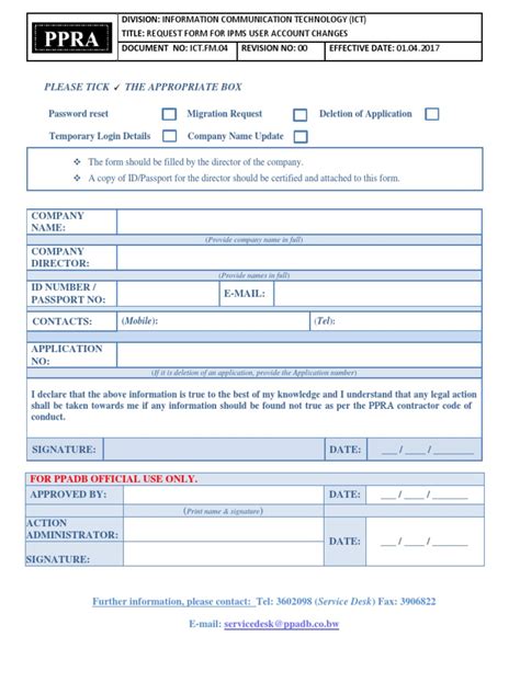2 User Support Form Ppadb Pdf