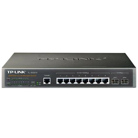 TP-Link TL-SG3210 8 Port Gigabit Yönetilebilir Switch Jetstream 2 SFP ...