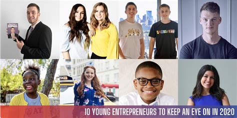 10 Young Entrepreneurs To Keep An Eye On In 2020 About Insider