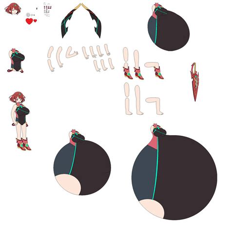 Character Builder Pro Swimmer Pyra By Kirbykphoria2 On Deviantart