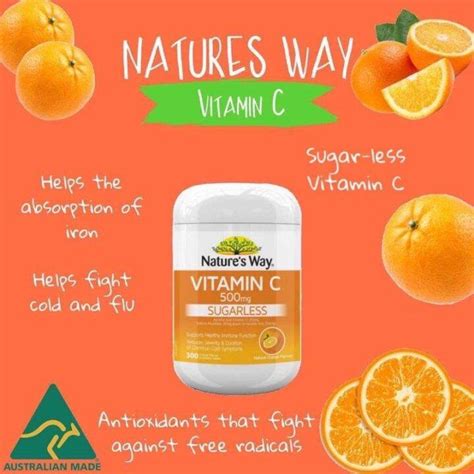 Nature S Way Vit C 300 Tablets Chewable Lazada Ph