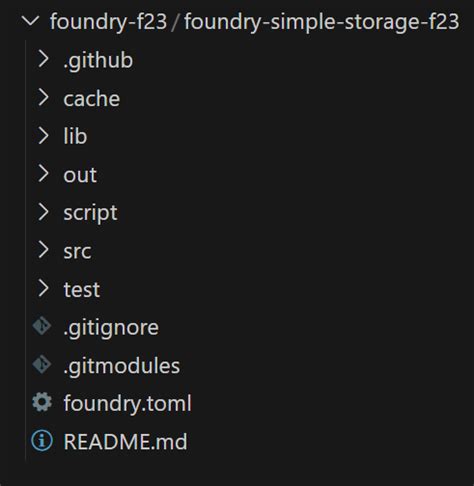 Video Foundry Simple Storage Create A New Foundry Project Foundry
