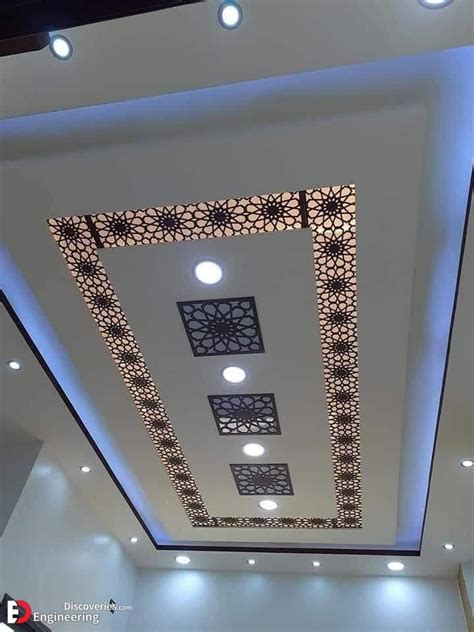 Amazing False Ceiling Decoration With Cnc Engineering Discoveries Ceiling Design Pop False