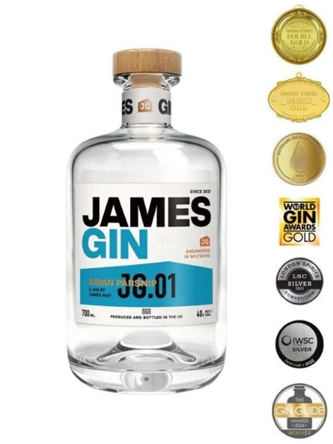 Asian Parsnip James Gin • Wodkavines