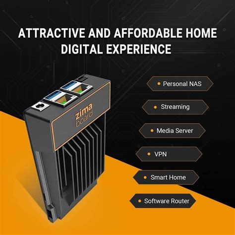 Zimaboard 832 Single Board Server X86 Chipset Intel Celeron N3450 Processor 8gb Lpddr4 Memory