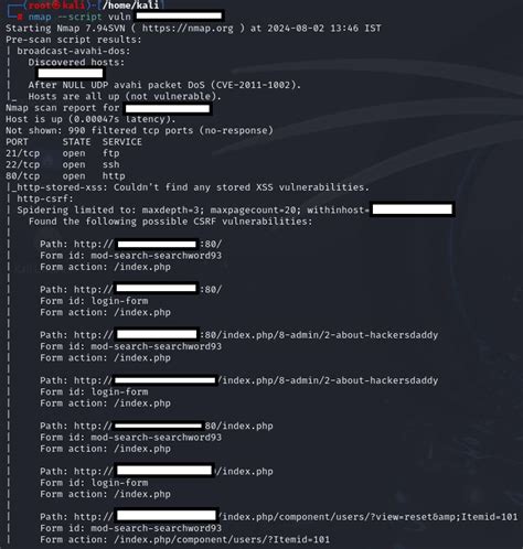 K Laxmi Narasimha Reddy On Linkedin Today As Part Of My Hackersdaddy Internship I Attacked A