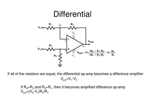 Difference Between Opamp And Differential Amplifier At Bethany Lindrum Blog