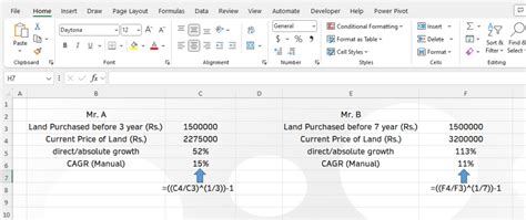 How To Calculate Cagr In Microsoft Excel Learn Excel And Sheets