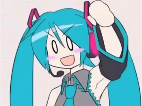 Miku Hatsune Miku GIF Miku Hatsune miku Kasane teto 发现和分享 GIF
