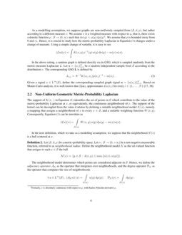 Unveiling The Sampling Density In Non Uniform Geometric Graphs DeepAI