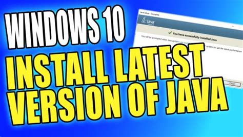 How To Install Java In Windows 10 Computersluggish