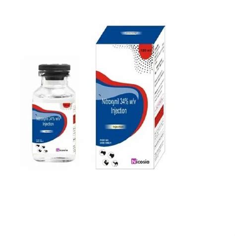 Nitroxynil Injection 34 At Best Price In Nagpur By Oa Group Id 2853042682833