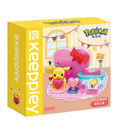 Pokémon Pikachu Love Décor Keeppley Block Keeppley Nano Block