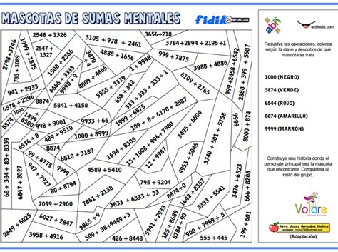 Cálculo Mental Archivos Actiludis Ejercicios De Calculo Calculo