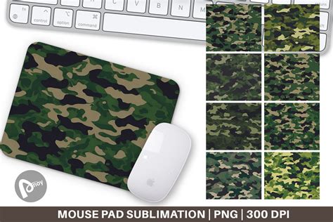 Mouse Pad Camouflage Texture Graphic By Artnoy Creative Fabrica