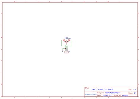 ky 011 two color led module easyeda open source hardware lab