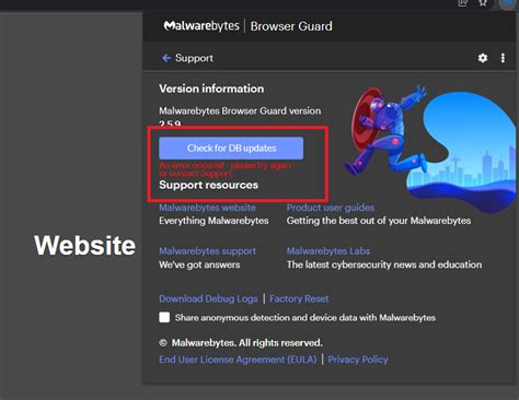 blacklist removal website blocking malwarebytes forums