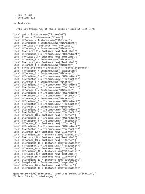 Free Gamepass Lua Pdf