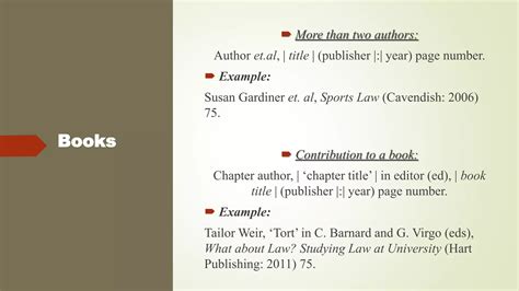 Oscola Reference Guideline For Conducting Legal Research Ppt