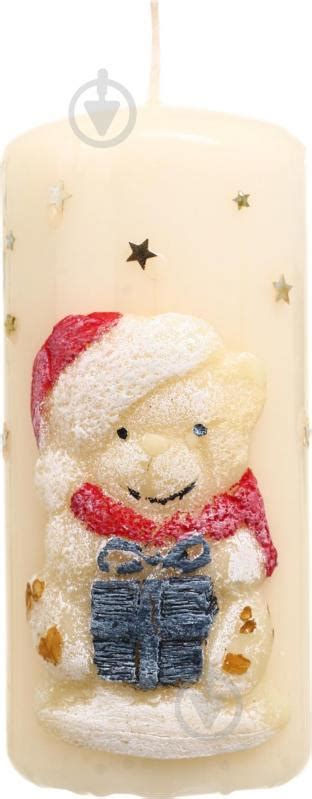 ᐉ Свічка декоративна ведмедик 60х120 мм Pako If • Краща ціна в Києві Україні • Купити в Епіцентр
